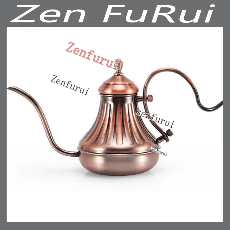Coffee-Kettle-Bronze-304-Stainless-Steel-DIY-Coffe-Maker-Teapot-Royal ...