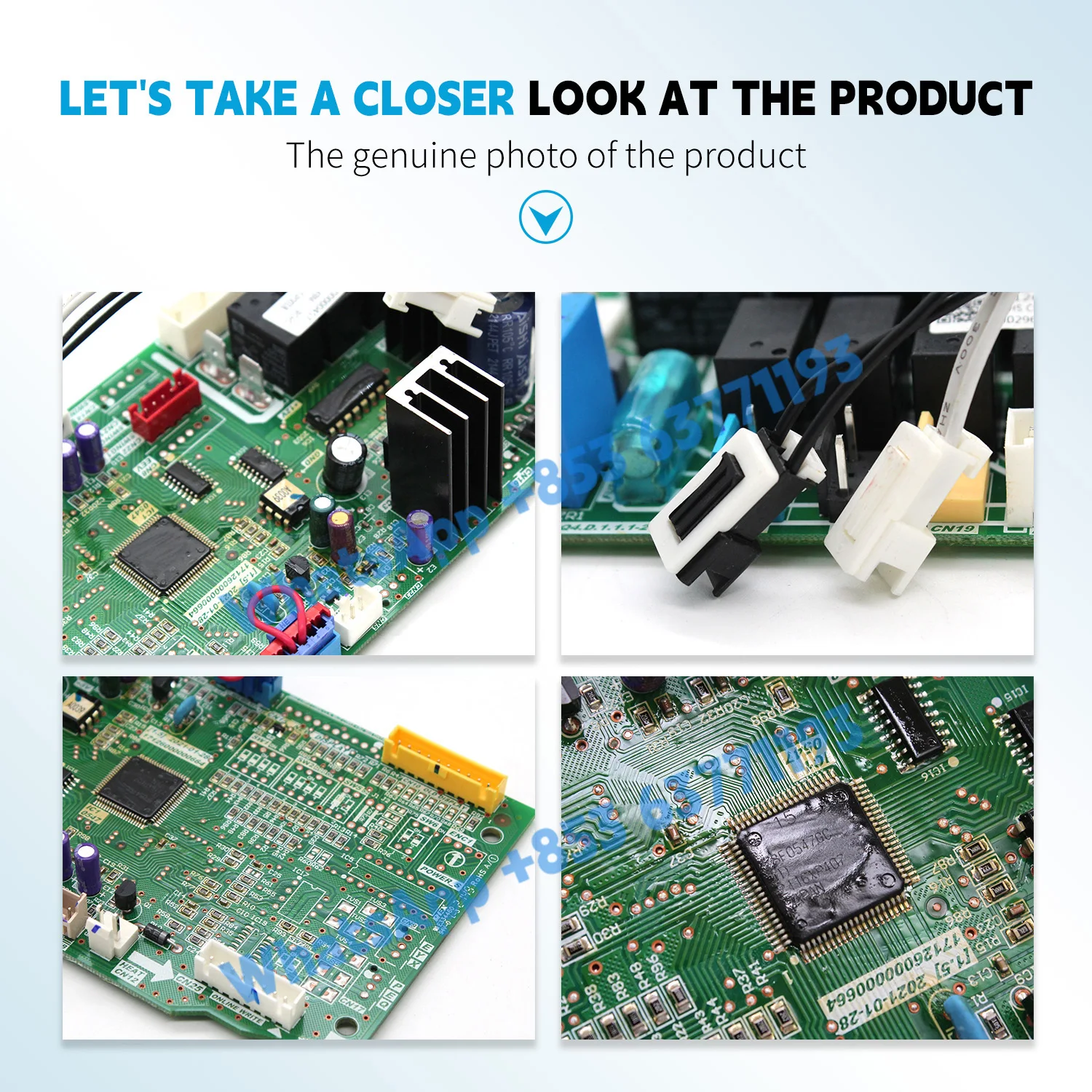 Indoor Unit Fan Coil Controller Main Board PCB 17126200000457 For Midea ...