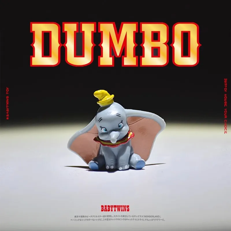 12Pieces-2-5cm-Mini-Dumbo-Decorative-Model-Cute-Doll-Cartoon-Handmade ...