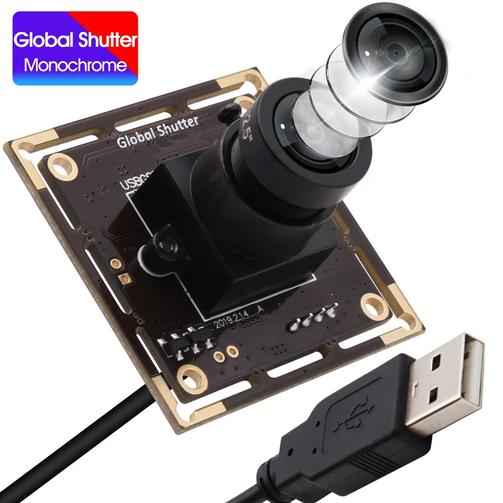 ELP-High-Speed-60fps-1280-720-Camera-Module-Global-Shutter-USB-Webcam ...