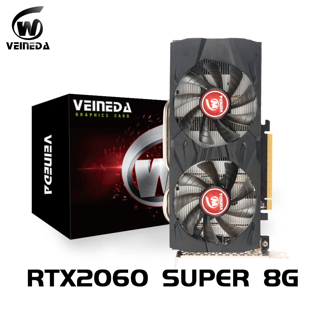 VEINEDA-RTX2060Super-8GB-Graphics-Card-GDDR6-256Bit-PCI-Express-3-0x16 ...