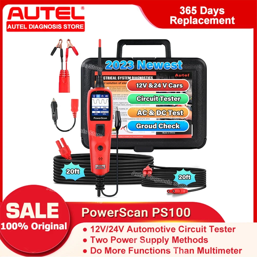 Autel-powerscan-ps100-automotive-circuit-tester-power-circuit-probe-kit ...