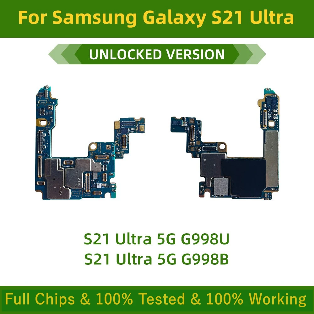 Unlocked-With-Full-Chips-Tested-S21-Ultra-5G-G998U-G998-Logic-Board-For ...