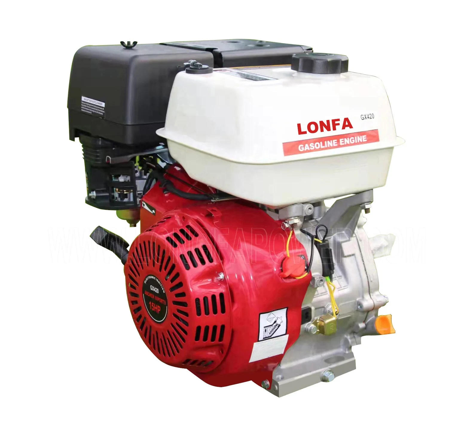 Gx160 Gx200 Gx240 Gx390 Gx420 5HP 6HP 7HP 13HP 15HP 4 Stroke Type ...