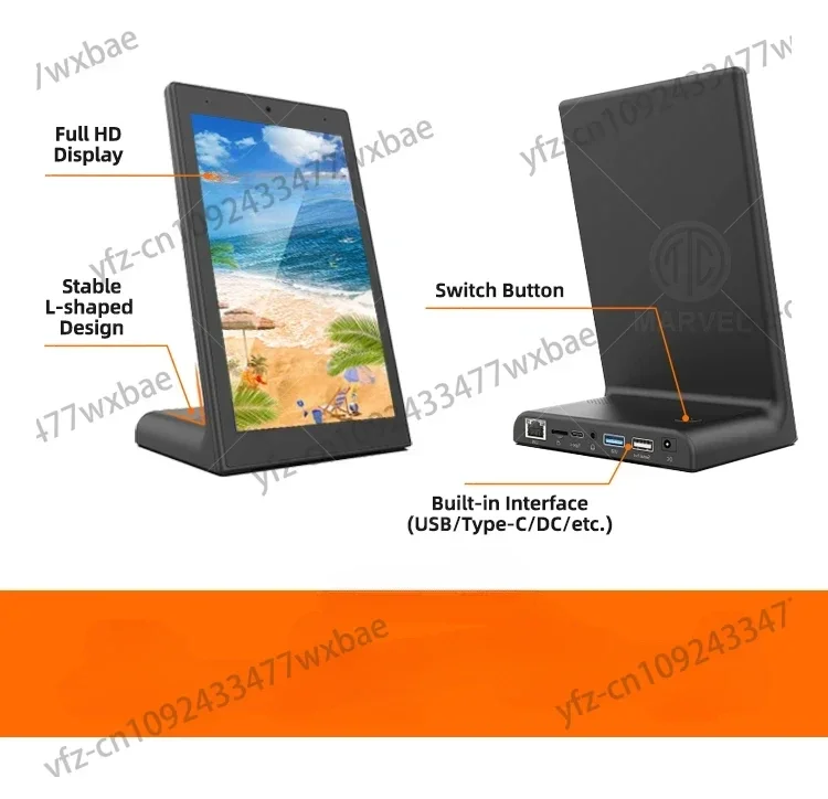 10-1-8-Multi-point-Touch-Screen-Tablet-L-type-Tablet-Food-Menu ...