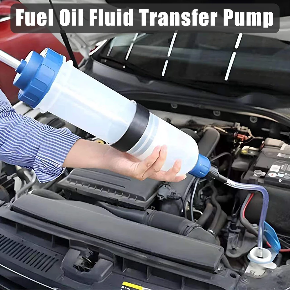 200/500/1500CC Pump Car Oil Change Fuel Filler Transfer Brake Bleeder ...