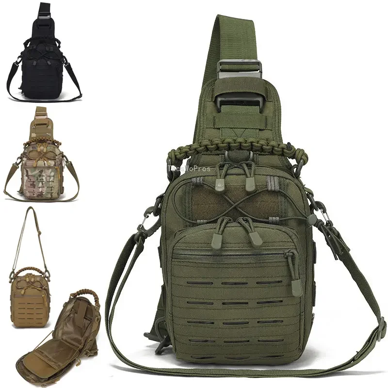 Tactical-Shouder-Bag-Waterproof-Combat-Chest-Bags-Detachable-Strap ...