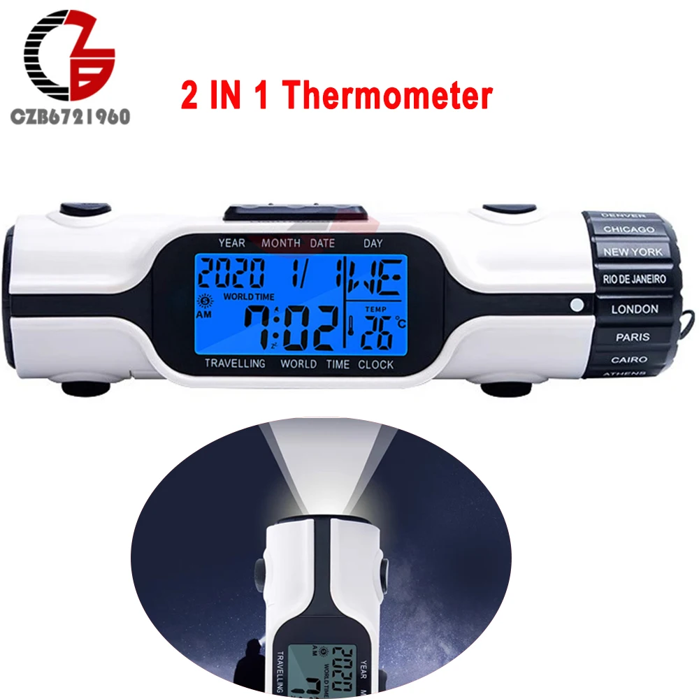 5-70-High-Precision-Electronic-Thermometer-Perpetual-Calendar-Time ...