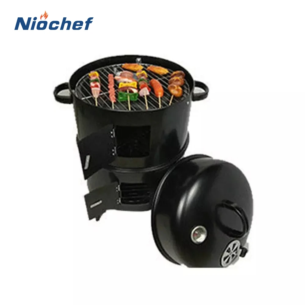 High-capacity BBQ Grill Charcoal Stove Outdoor Bacon Portable Barbecue ...
