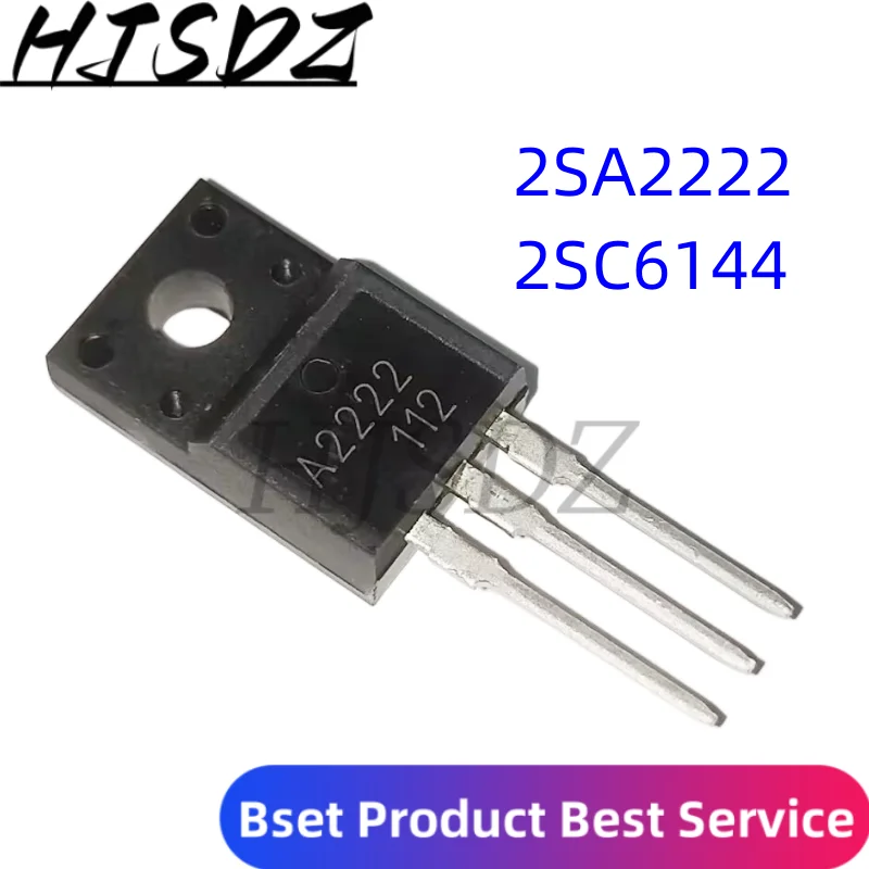 10-piezas-2SA2222-2SC6144-TO-220F-A2222-C6144-a-220-cada-uno-5-piezas ...