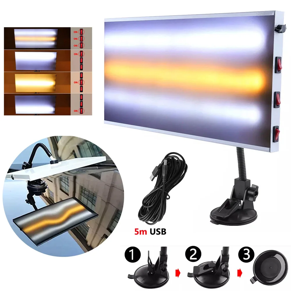 PDR Dent Removal Tool LED Light High Intensity Dent Repair Lamp ...