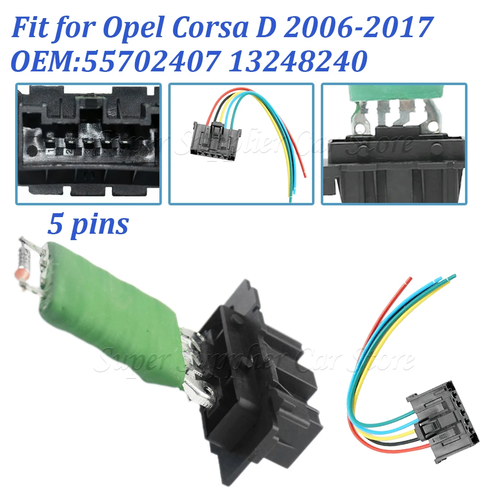 77364061-Durable-Heater-Blower-Motor-Module-Resistor-Regulator-For ...