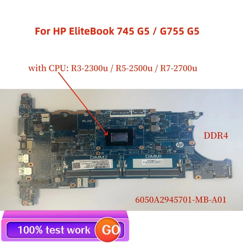 New-for-HP-EliteBook-745-755-G5-MT44-Laptop-motherboard-Model-Multiple ...