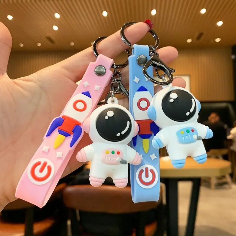 2-Pcs-Cartoon-Planet-Tour-Astronaut-Keychain-Cute-Astronaut-Couple ...