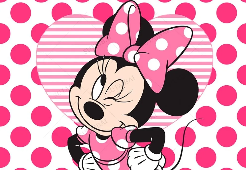Red Minnie Mouse Wallpaper