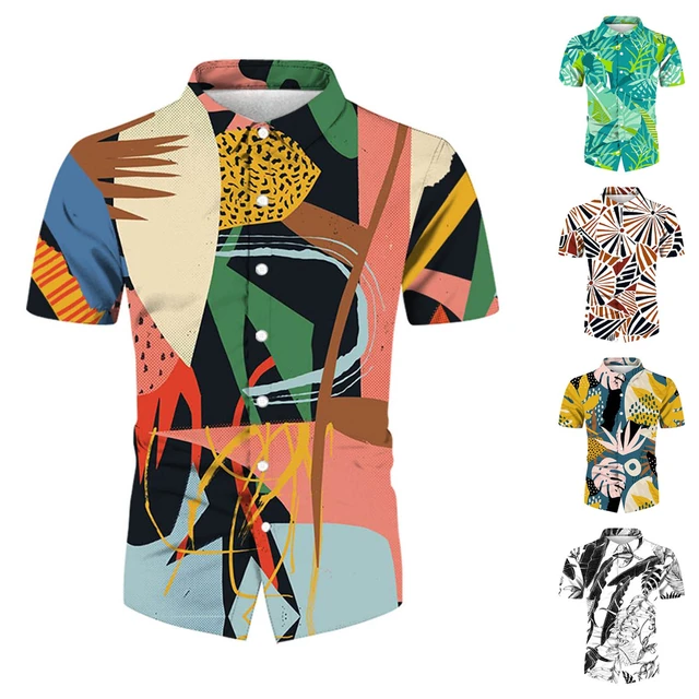 Hawaiian Flower Shirt Design