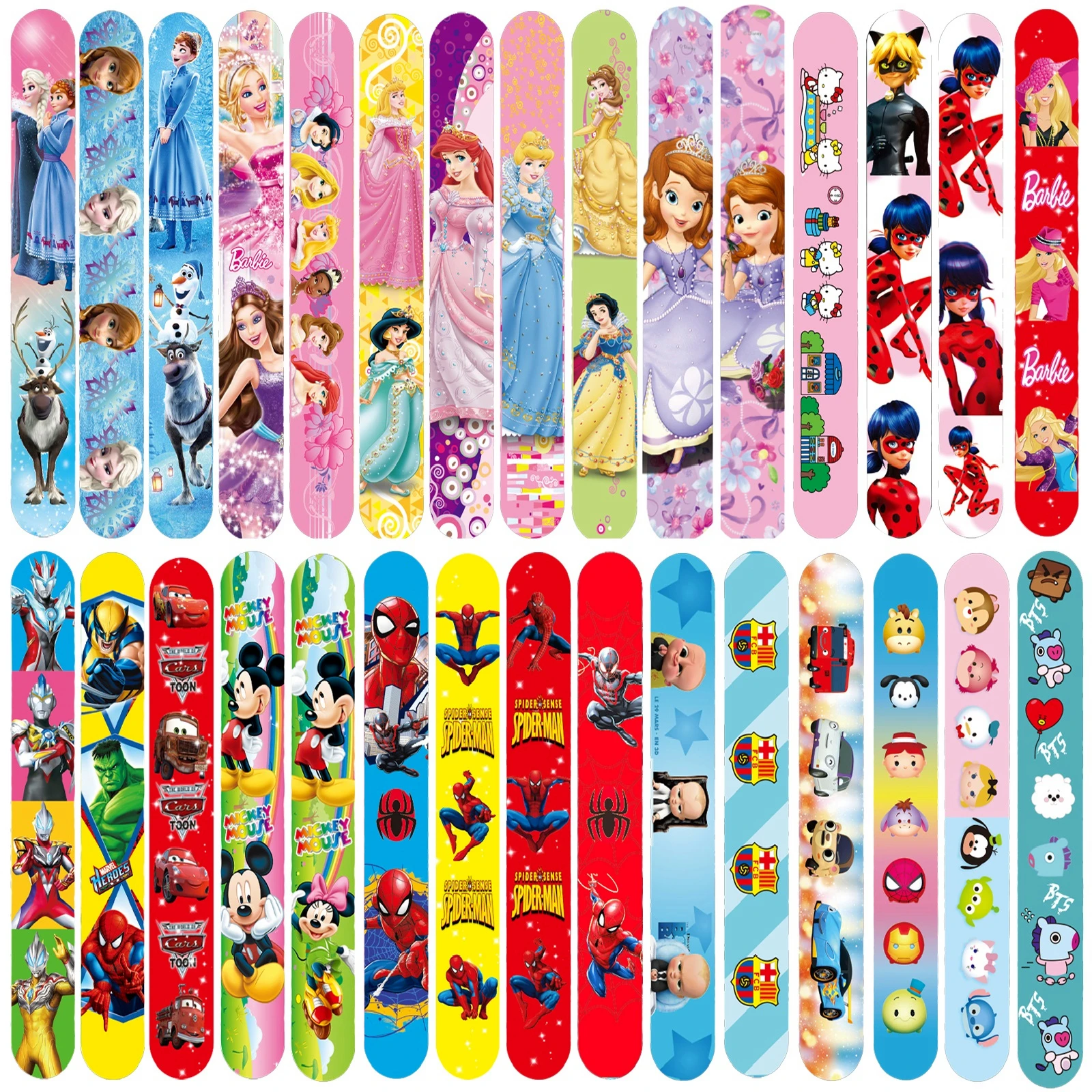 48-72pcs Disney Frozen Mickey Clap Círculo Criança 1 ° Vários Estilos ...