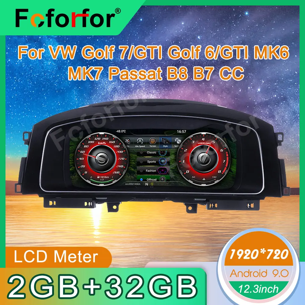 Panel de tablero Digital, instrumento Virtual, cabina de grupo ...