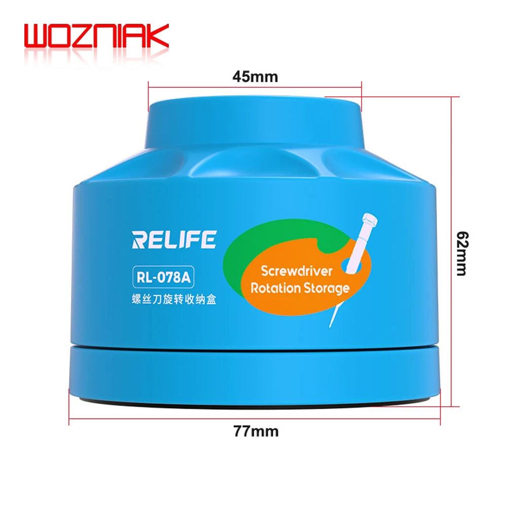 RELIFE-RL-078A-Multi-function-Screwdriver-Storage-Holder-Rotating-Box ...