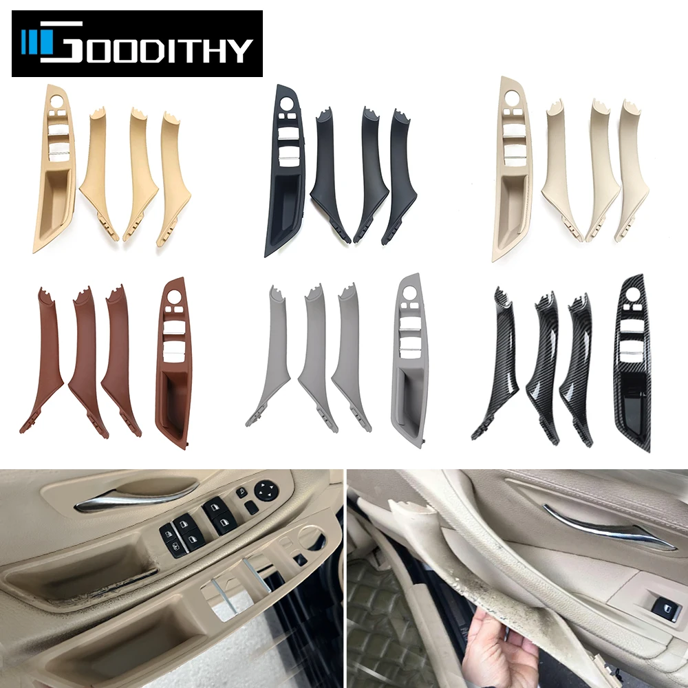 LHD-RHD-Beige-Black-Interior-Door-Armrest-Handle-Panel-Pull-Trim-Cover ...