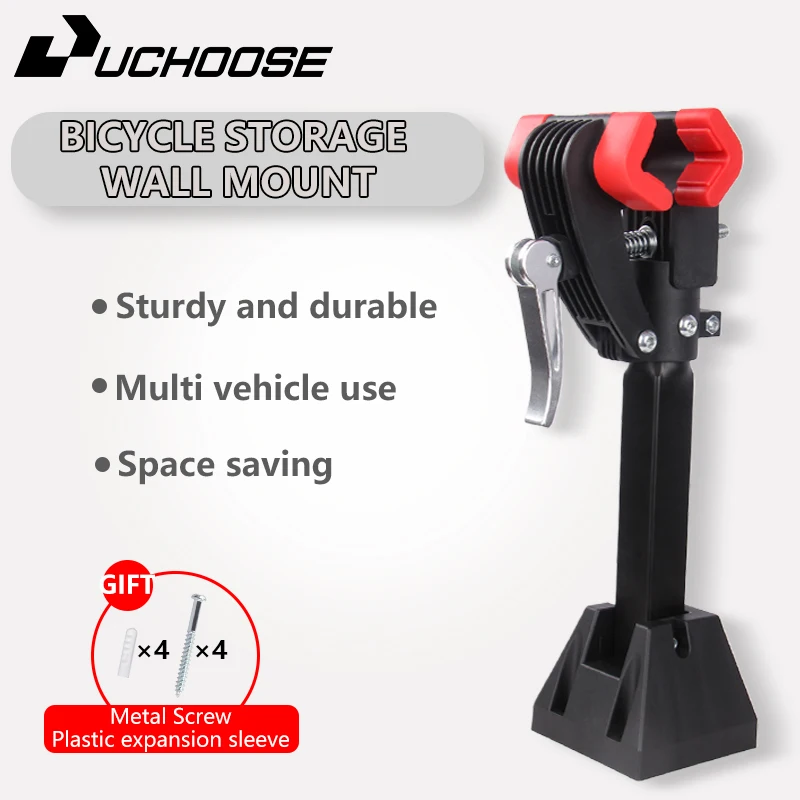 Bicycle-Wall-Mounted-Bike-Rack-Parking-Rack-Wall-Mounted-Mountain-Bike ...