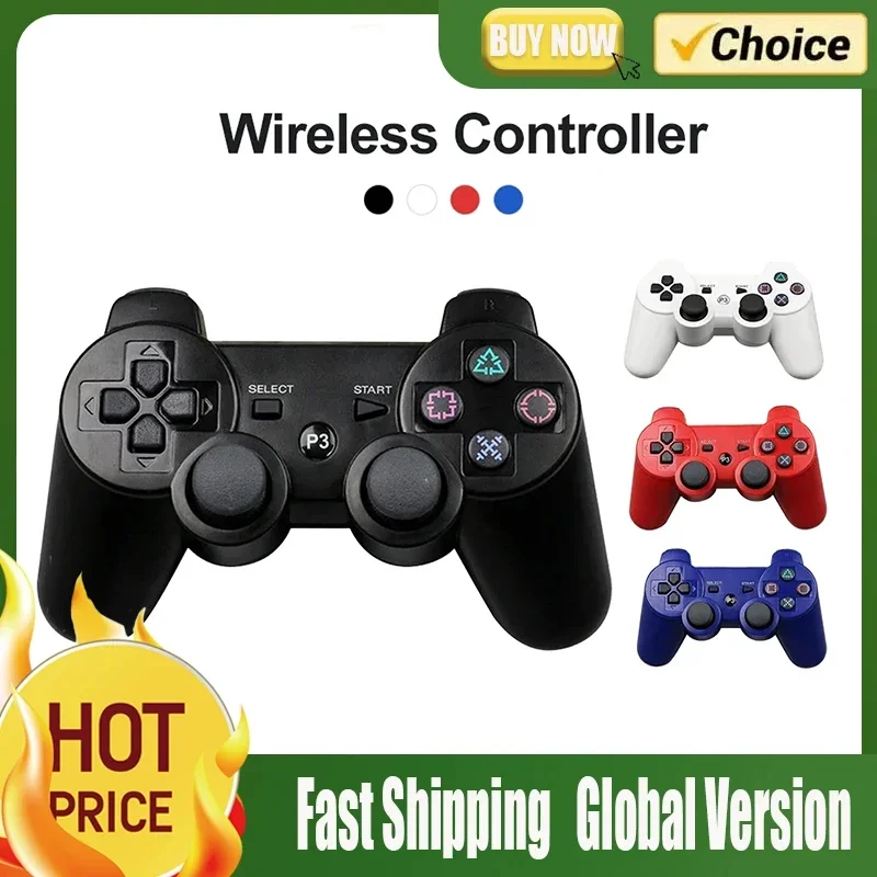 Controller-Joystick-PS3-Gamepad-Wireless-Bluetooth-Joypad-For-Sony ...