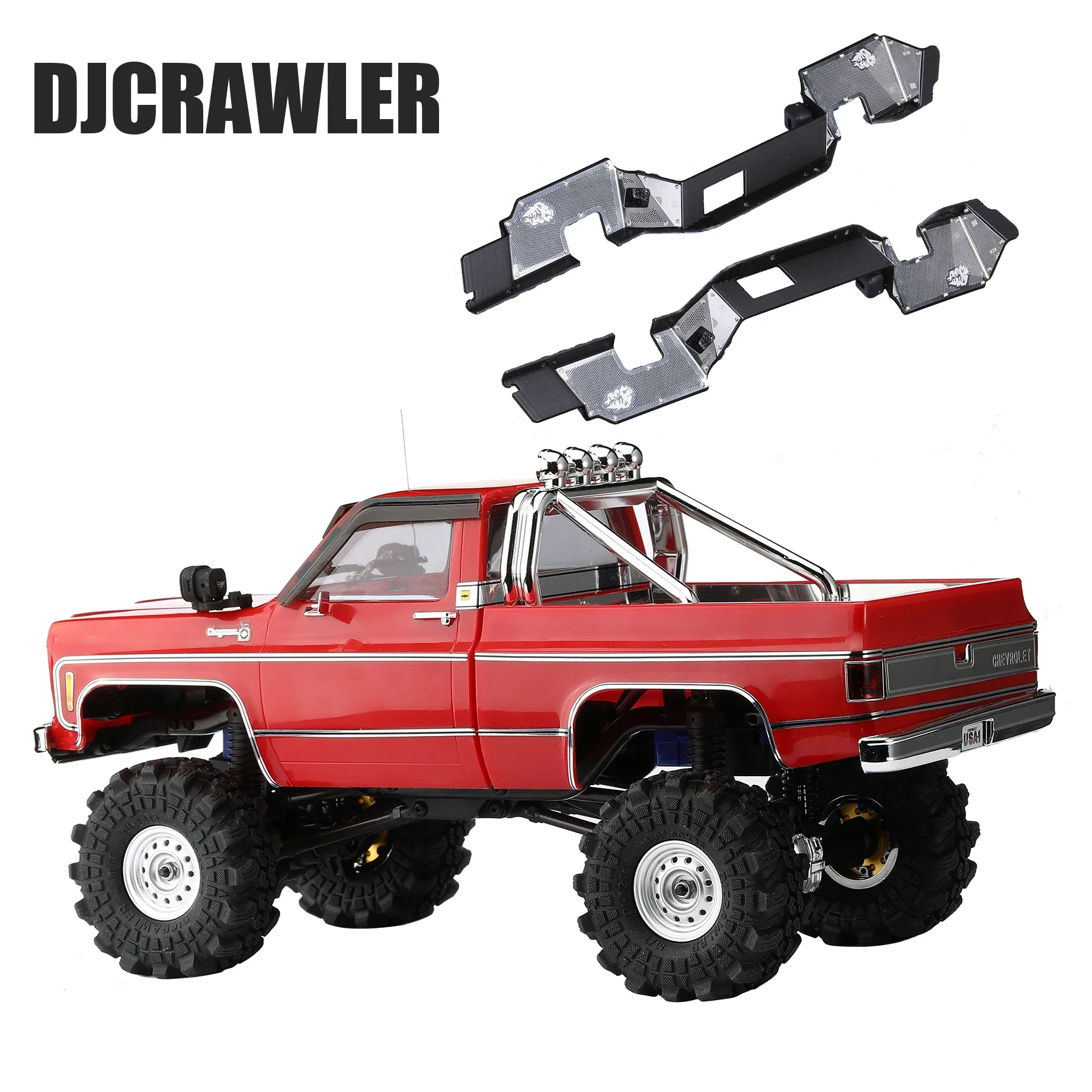 DJC-Fender-Metal-Decoration-Shield-Flat-Chassis-Closure-Mudguard-for ...