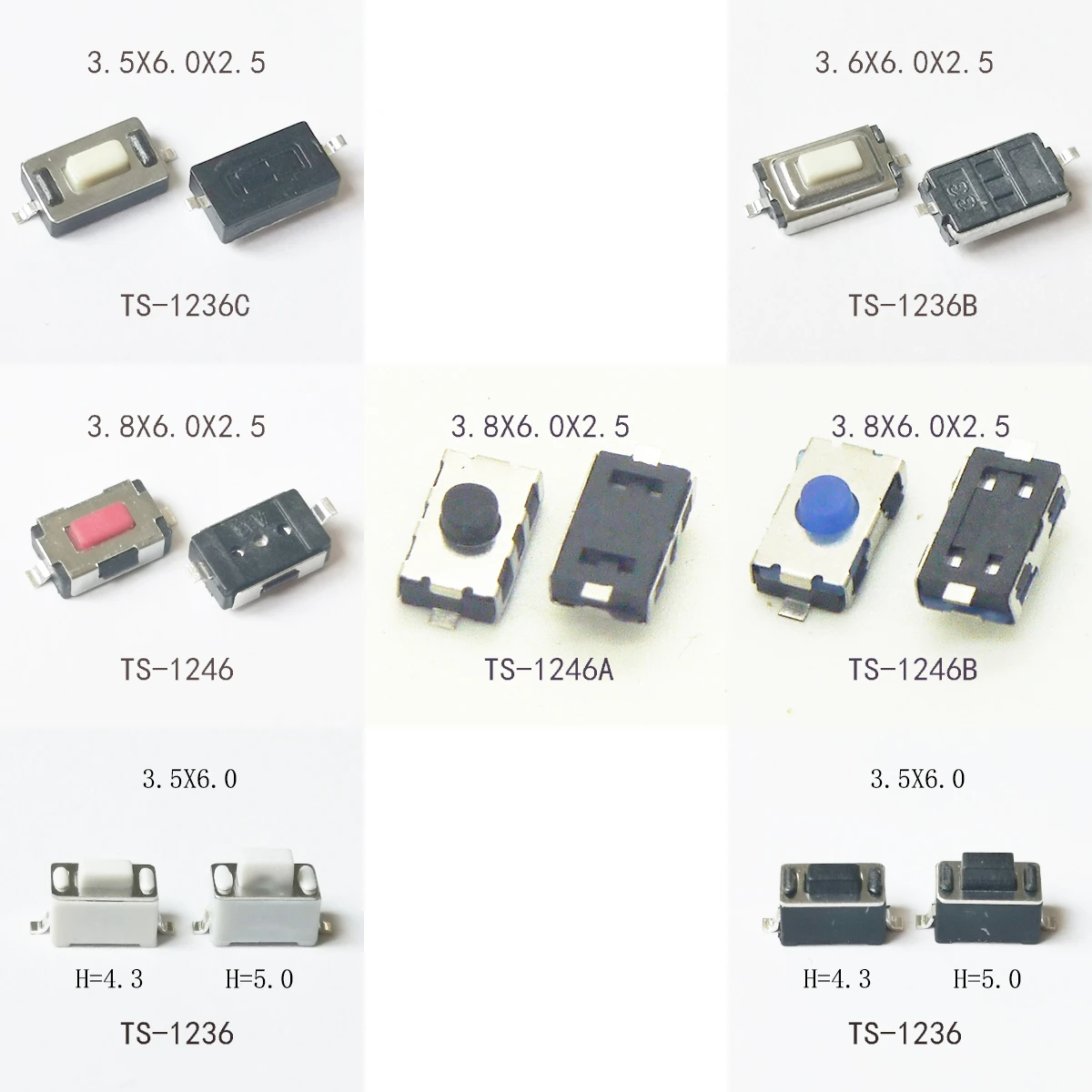 Button Switch Rubber | Smd Button Car Key | Button Switch Key | Rubber ...