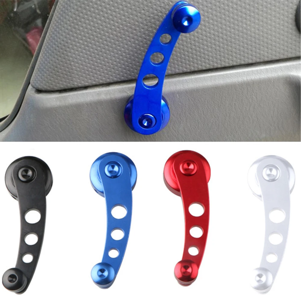 Universal Car Window Handle Manual Metal Door Glass Lifter Riser ...