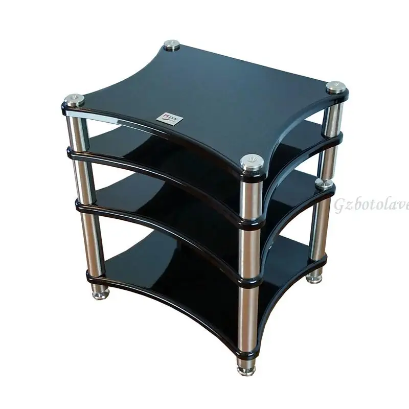 Solid wood hifi amplifier rack audio amplifier CD cabinet speaker audio ...