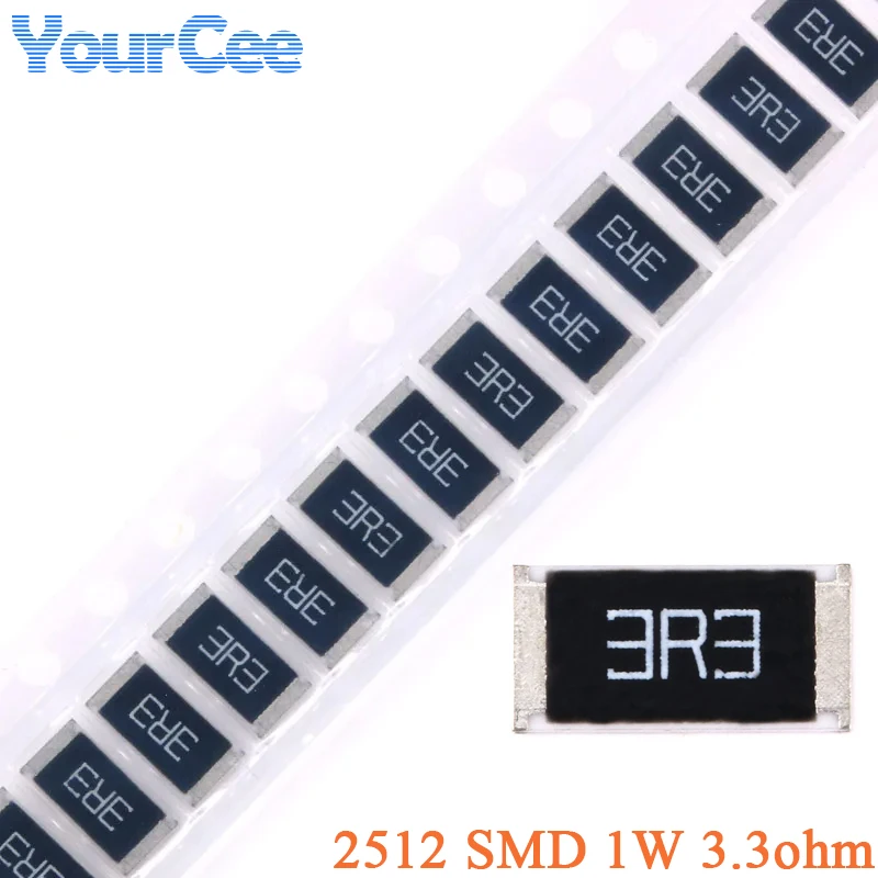 100pcs-50pcs-3-3ohm-2512-SMD-Resistor-3-3-ohm-3-3R-3R3-1W-5-Chip.jpg
