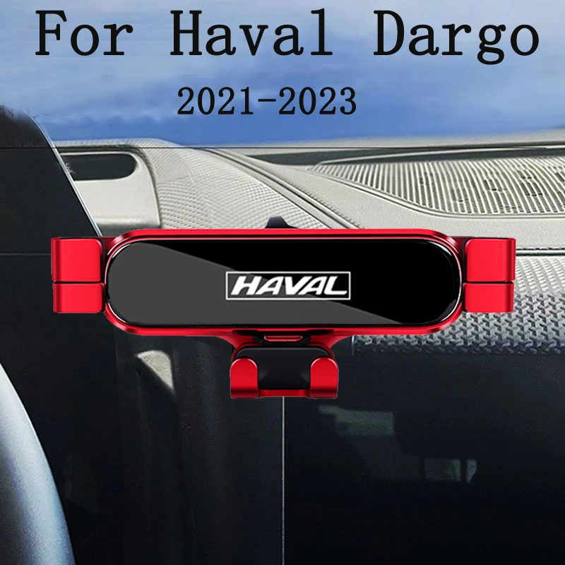 Car Phone Holder For Haval Dargo 2021 2022 2023 Car Styling Bracket GPS ...