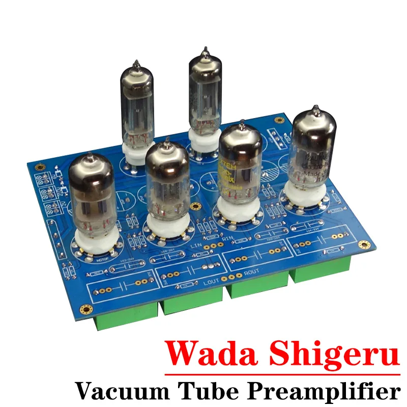12AT7-Vacuum-Tube-Preamplifier-Kit-Diy-Wada-Shigeru-Marantz-7-Circuit ...