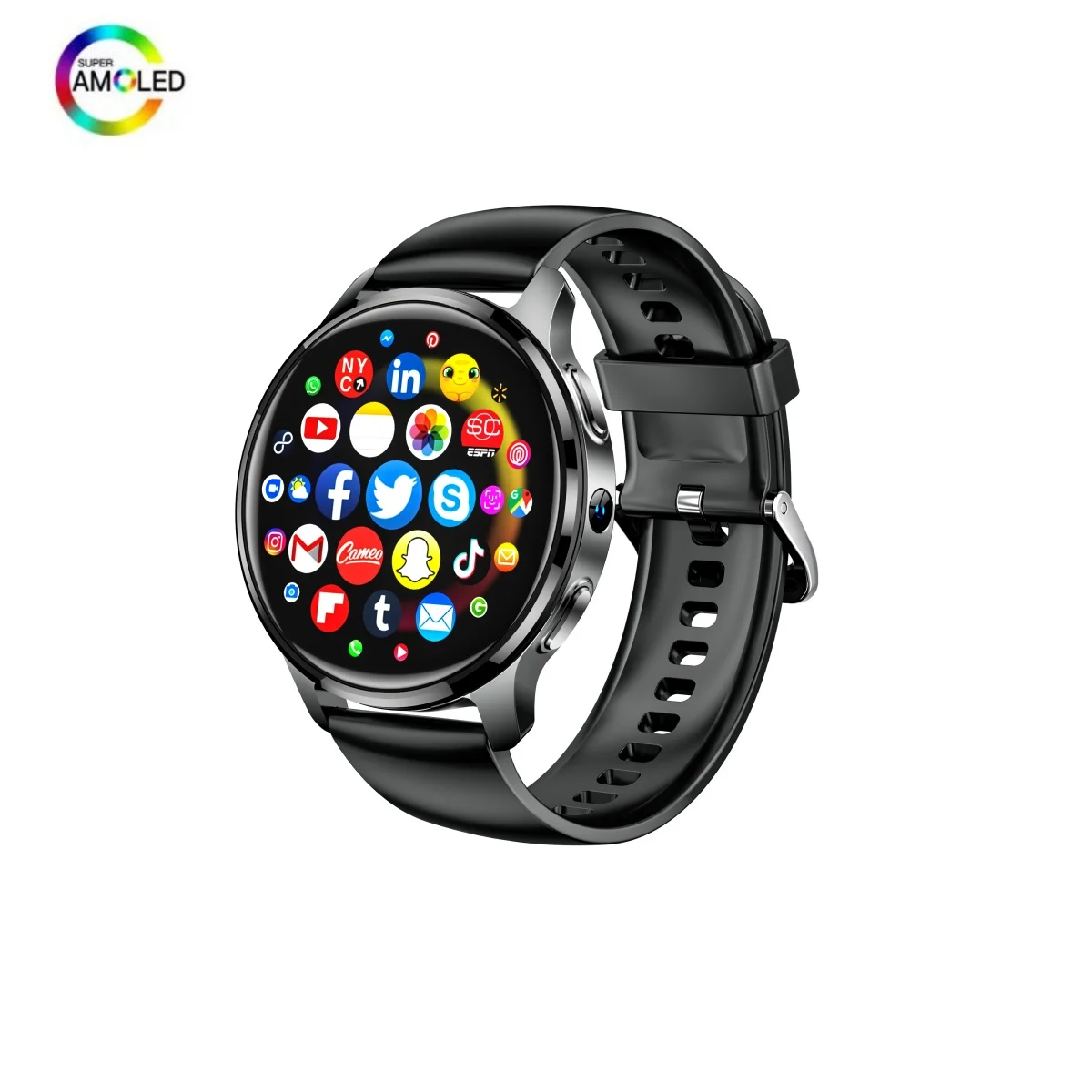 NEW-128GB-Smart-Watch-4G-Network-SIM-Card-1-508-AMOLED-500W-Camera-with ...