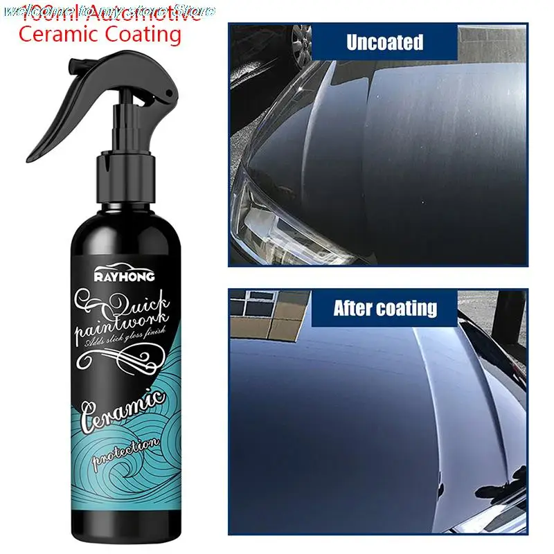 100ml revestimento cerâmico para pintura automática spray de cera de ...