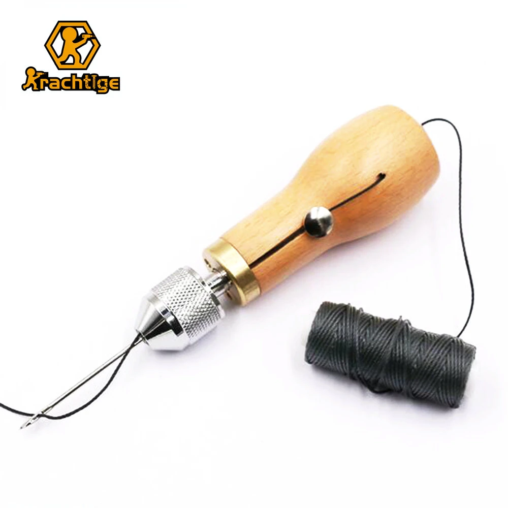 Krachtige Sewing Awl Thread Kit Fabric Needles Stitch DIY Leathercraft ...