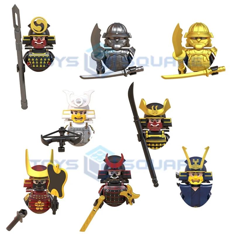 O-medieval-japon-s-Samurai-Model-Blocks-para-crian-as-MOC-Bricks-Set ...