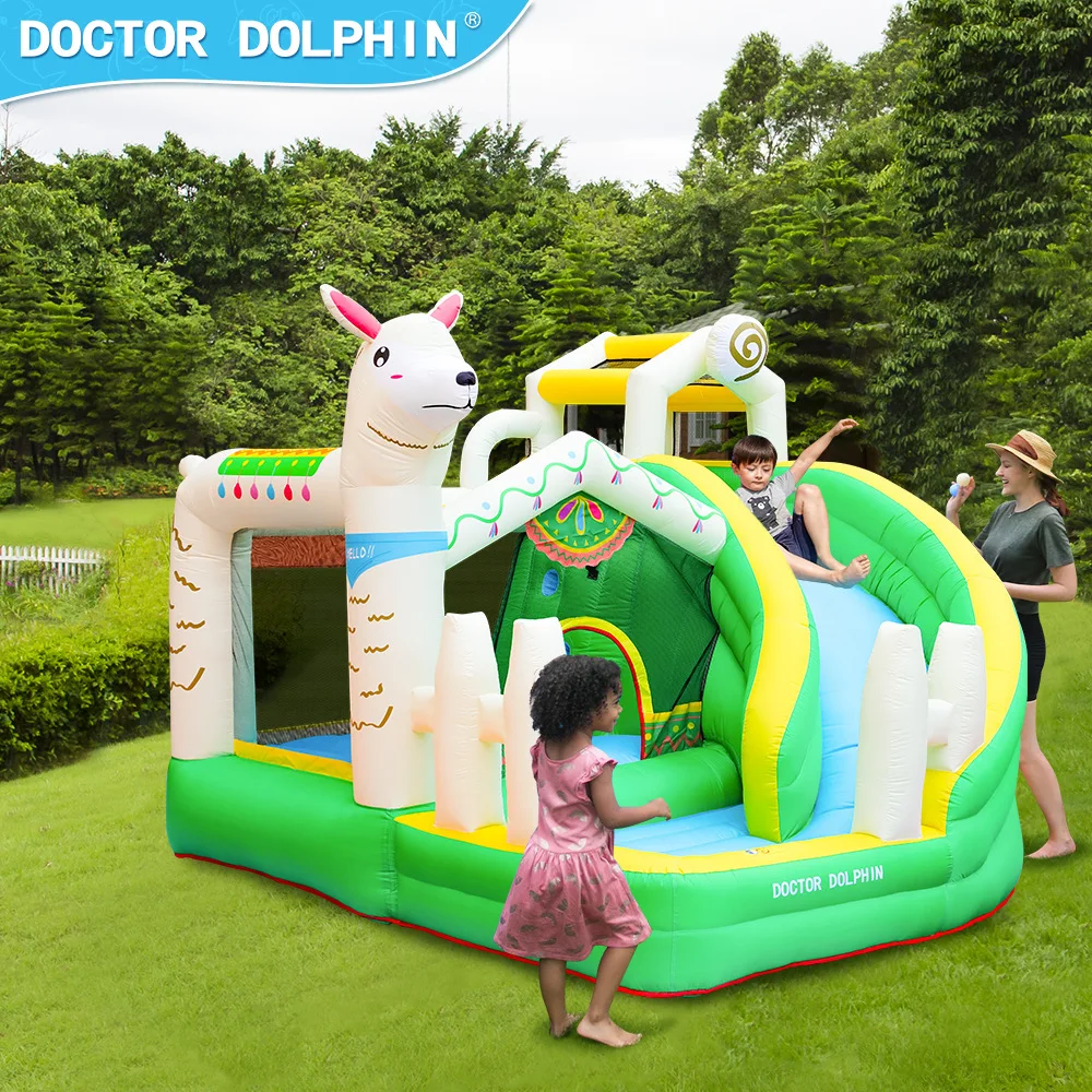 Alpaca-Bounce-House-Outdoor-Backyard-Inflatable-Bouncer-Castle ...