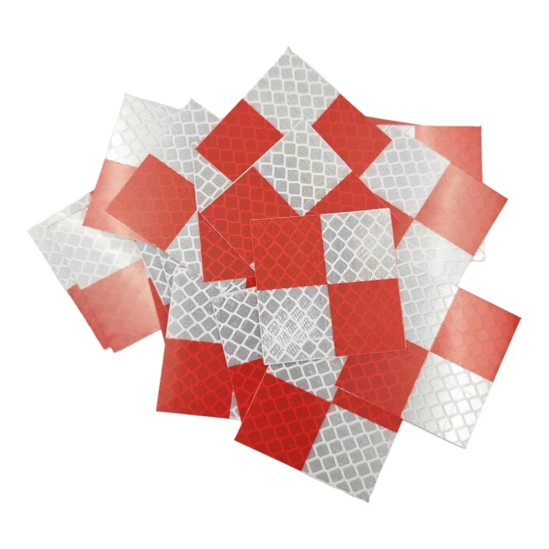 100pcs-Red-White-Reflector-Sheet-for-Total-Station-Reflective-Tape ...