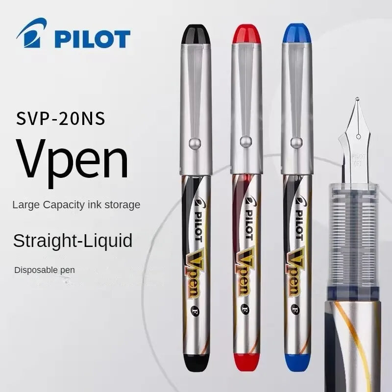 Pilot-Svp-20ns-Disposable-Straight-Liquid-Vpen-Pen-F-Fine-Nib-School ...
