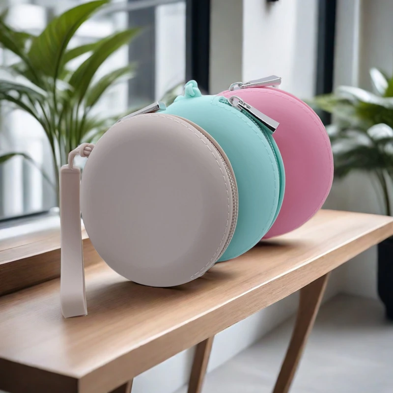 1PCS-Adult-Kids-Zipper-Silicone-Key-Wallets-Headphone-Bag-Mini-Silicone ...