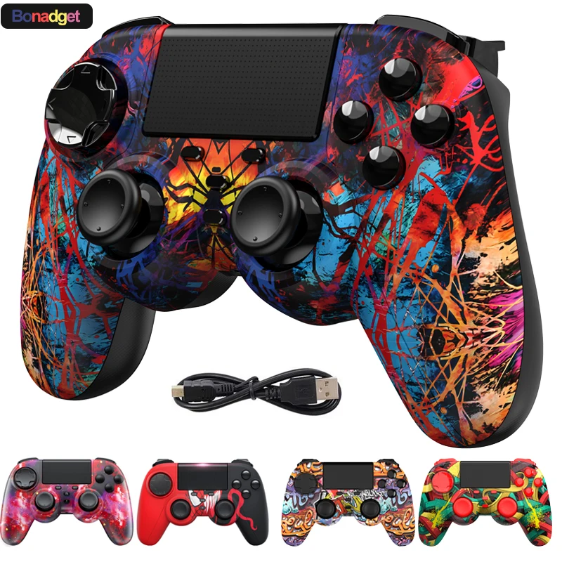 Controller-For-PS4-PS3-Playstation-4-3-PC-Control-Wireless-Bluetooth ...