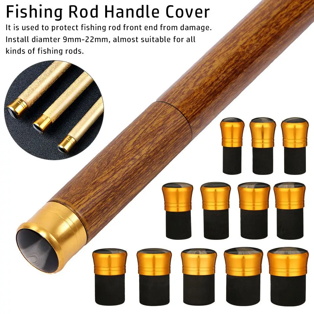 Lure Rod Front Plug Rod Front Protector Fishing Rod Handle Cover ...