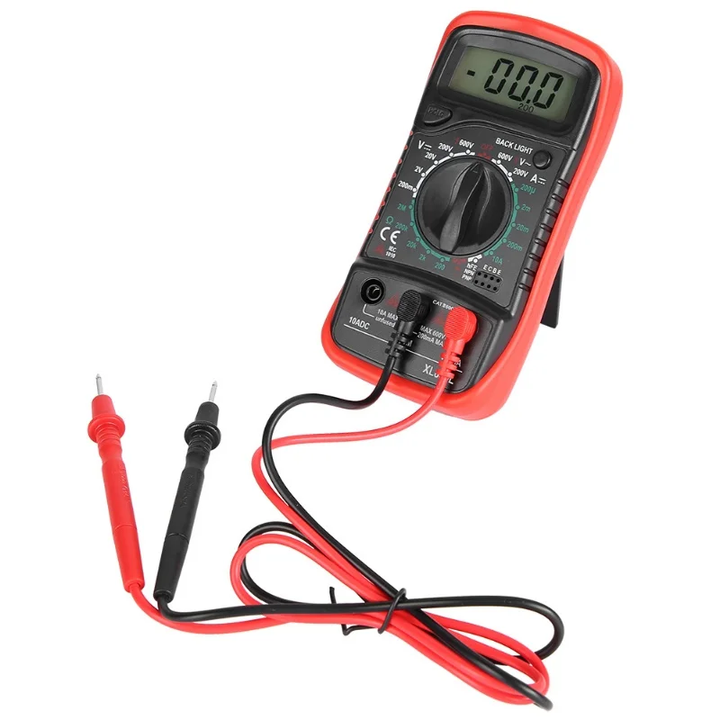 D5 XL830L Handheld LCD Digital Multimeter Voltmeter Ammeter Ohmmeter ...