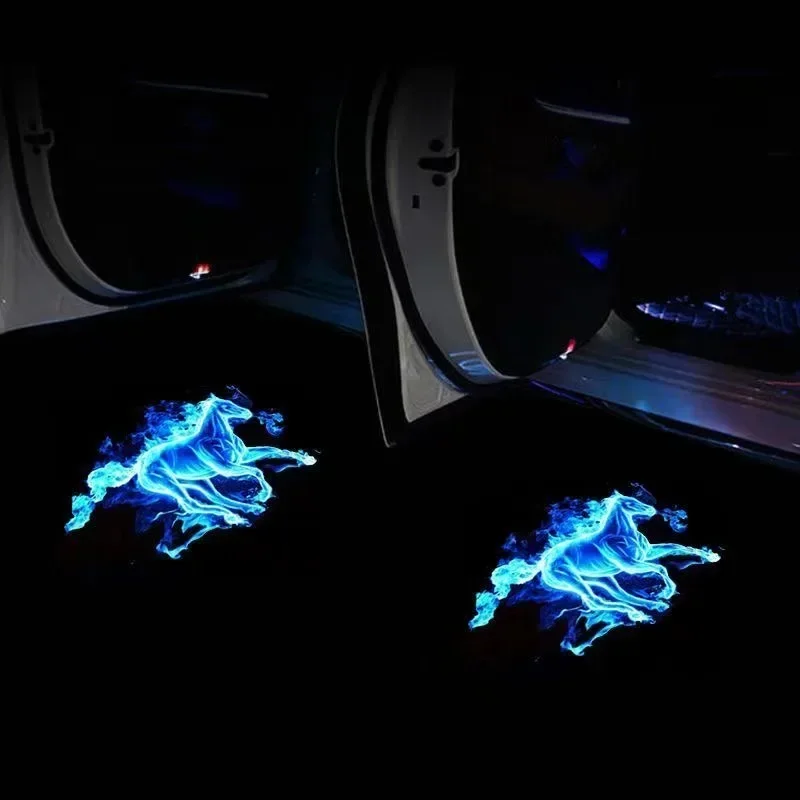 2PCS-Car-Decor-Car-Door-Wireless-LED-Shadow-Projector-Logo-Ghost-Shadow ...