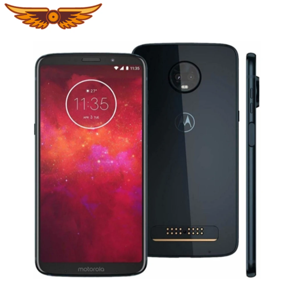Original Motorola Moto Z3 LTE 6.01inches 4GB RAM 64GB ROM 12MP Dual ...