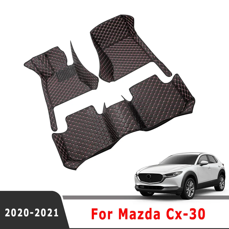Car Floor Mats For Mazda Cx 30 cx30 2021 2020 Auto Carpets Styling Protect Waterproof Interior ...