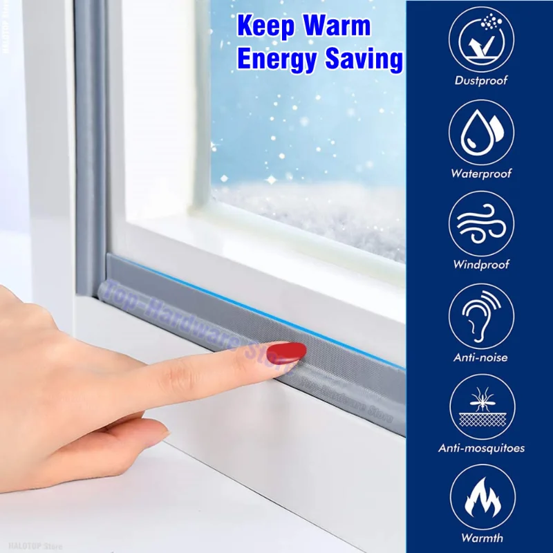 6M-Self-Adhesive-Window-Sealing-Strip-Weather-Soundproofing-Sound ...