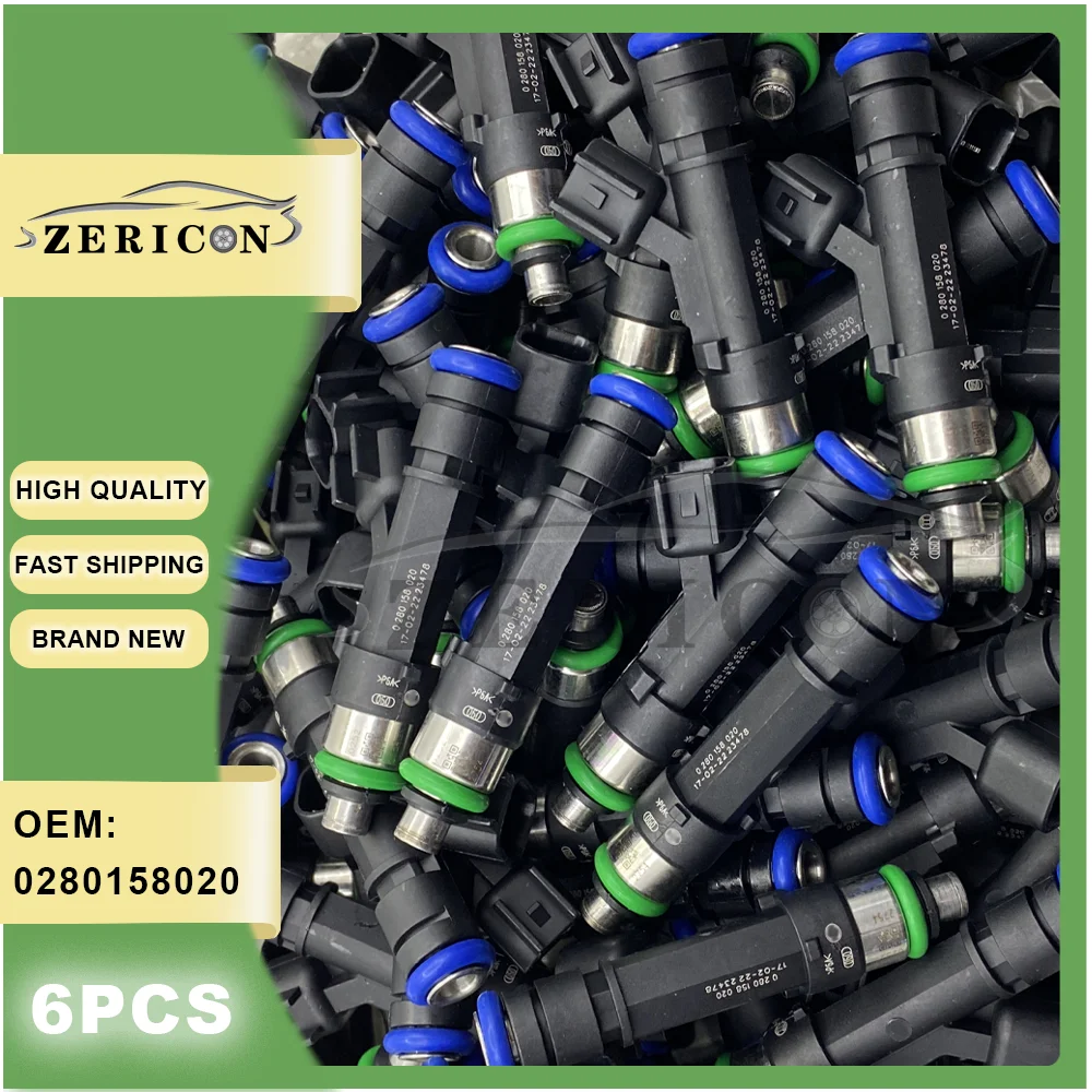 6x-0280158020-Fuel-Injector-for-Jeep-Liberty-2004-2012-Dodge-Durango ...