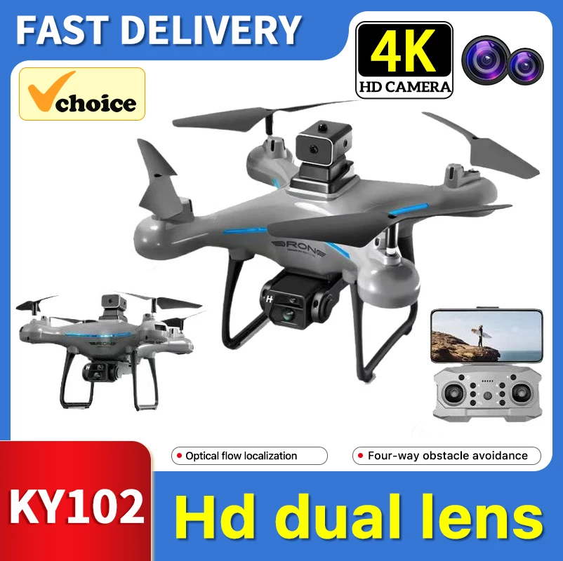 Nuevo-KY102-Mini-Drone-4K-doble-c-mara-evitar-obst-culos-flujo-ptico ...